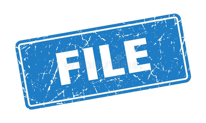 File Sign. File Grunge Stamp Stock Vector - Illustration of sign ...