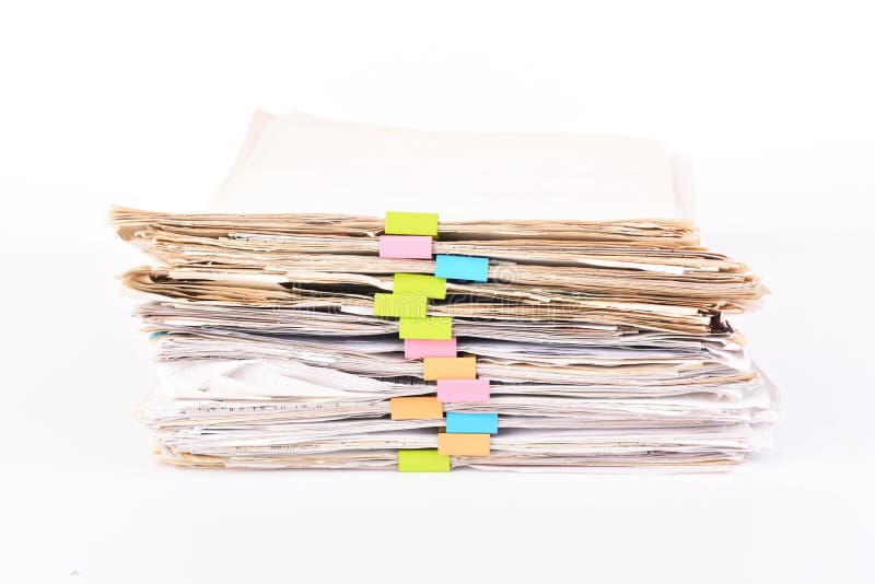 File Stack stock image. Image of bureaucracy, file, document - 96824381