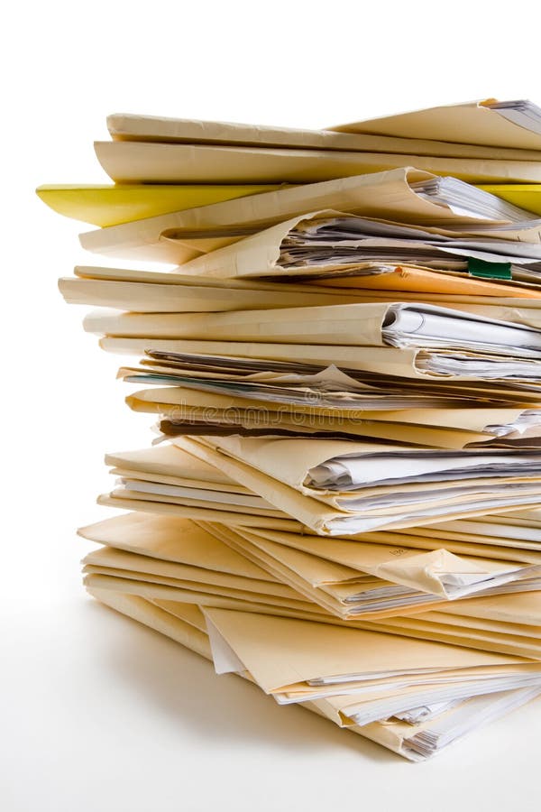 File Stack stock image. Image of file, busy, folder, background - 69424895