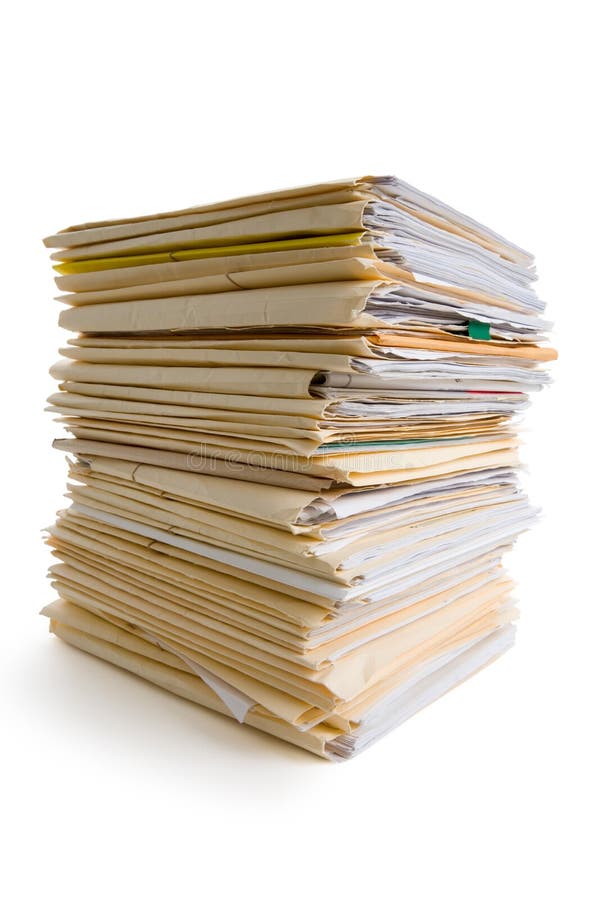 File Stack stock photo. Image of background, data, isolated - 78087908