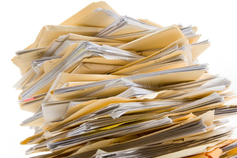 File Stack stock image. Image of background, business - 78087913