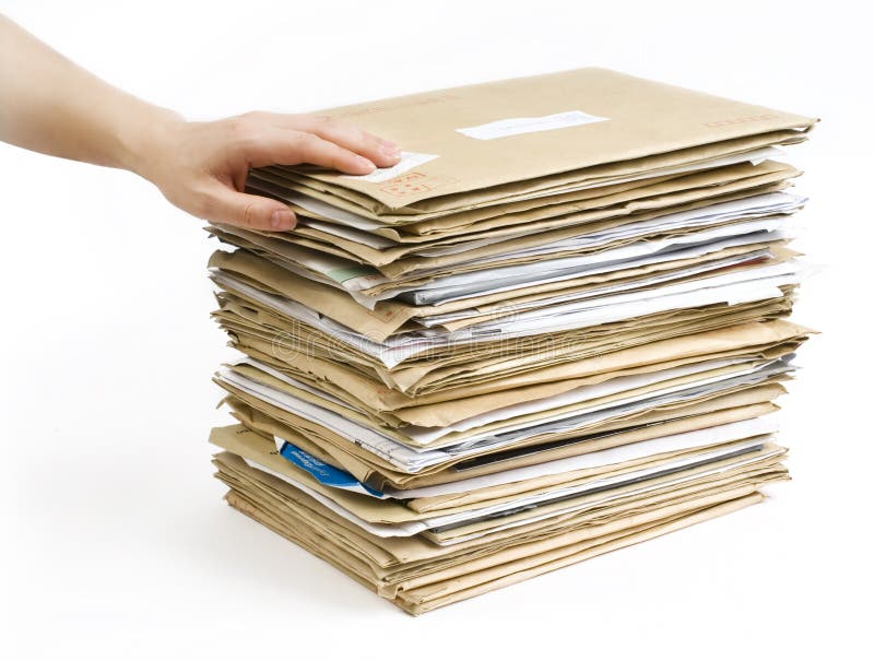 File Stack stock image. Image of desk, order, organization - 14010203