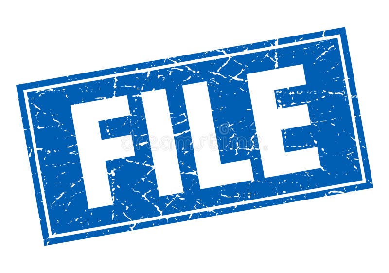 File stamp stock vector. Illustration of vintage, banner - 125214593