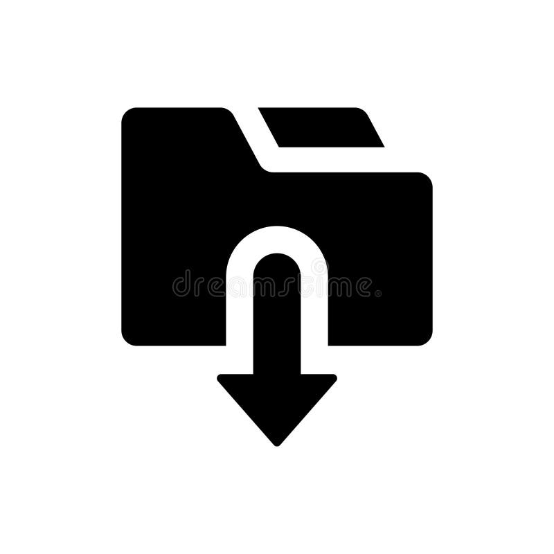 File storage icon stock vector. Illustration of icon - 223996255