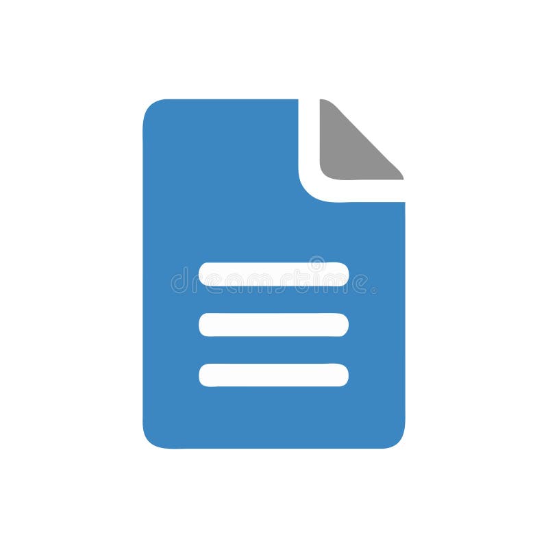 File Technology Icon stock vector. Illustration of file - 351631156