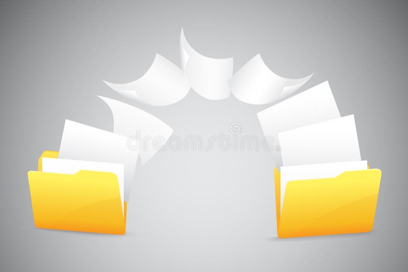 Folder - Top Secret stock illustration. Illustration of file - 2069462