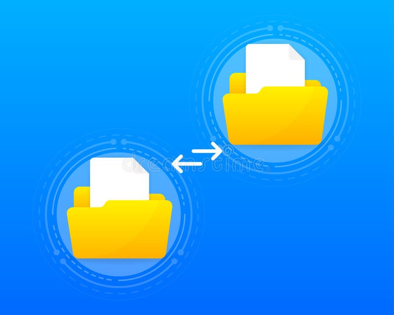 File Transfer Encrypted Form. Concept for Remote Connection between Two ...