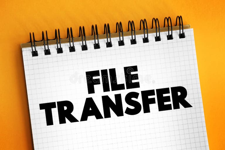 File Transfer - Exchange of Data Files between Computer Systems, Text ...
