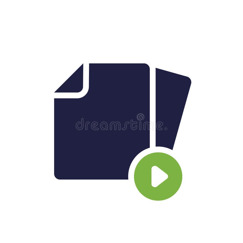 File Transfer and Management Icon for Various Applications in Digital ...