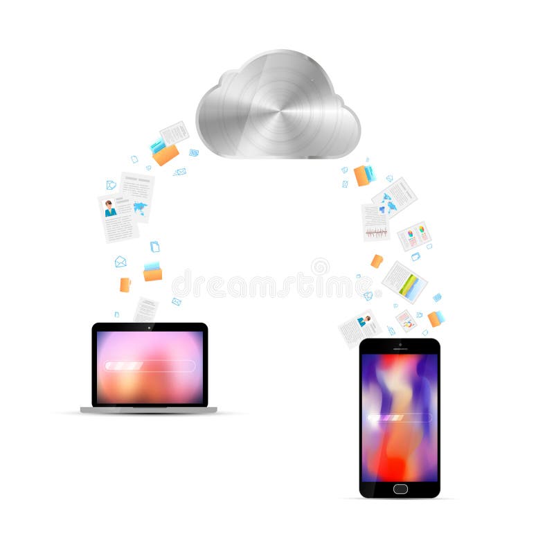 File Transfer between Smartphone and Desktop Via Cloud Service ...