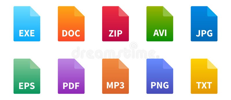 Folder Icon. Vector Isolated Flat File Symbol Stock Vector ...