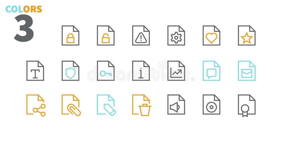 File UI Pixel Perfect Well-crafted Vector Thin Line Icons 48x48 Ready ...