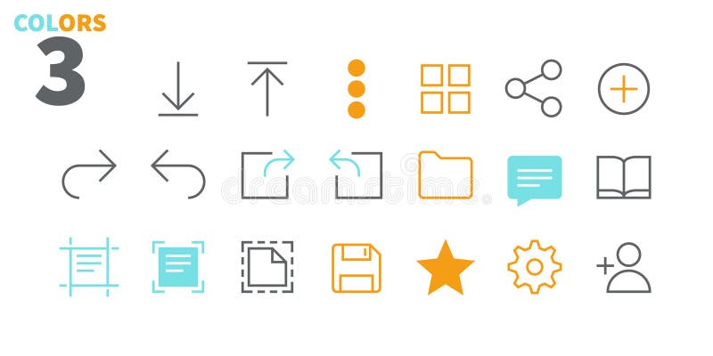 Document Icons 24x24 Pixel Stock Illustrations – 138 Document Icons ...
