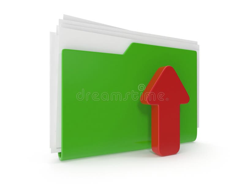 File upload concept stock illustration. Illustration of concept - 56698833