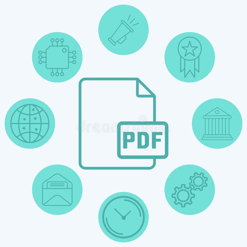 File Vector Icon Sign Symbol Stock Illustration - Illustration of lock ...