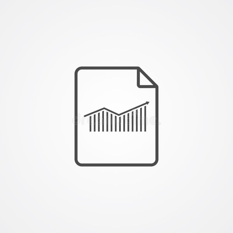 File Vector Icon Sign Symbol Stock Vector - Illustration of office ...