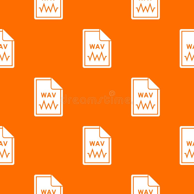 File WAV pattern seamless stock vector. Illustration of click - 103914260