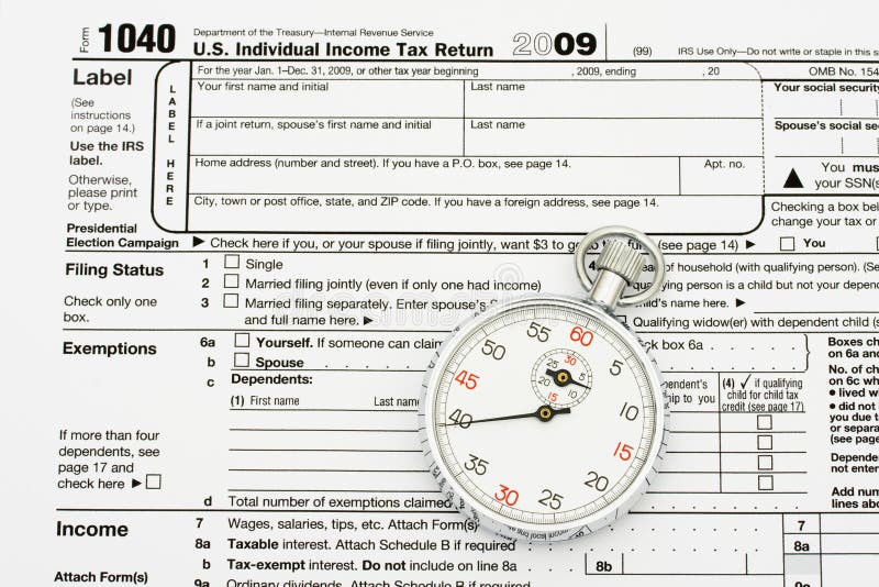 File your taxes on time editorial photography. Image of return - 12943572