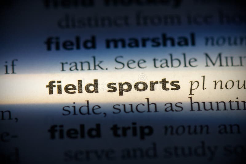 Filed sports stock image. Image of thesaurus, filed - 161576295