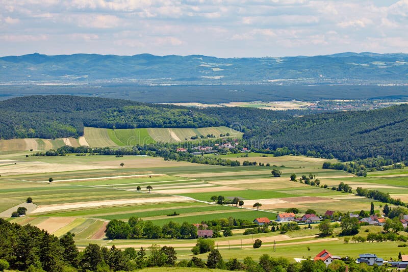 Fileds stock photo. Image of cultivate, area, hills, countryside - 41849126