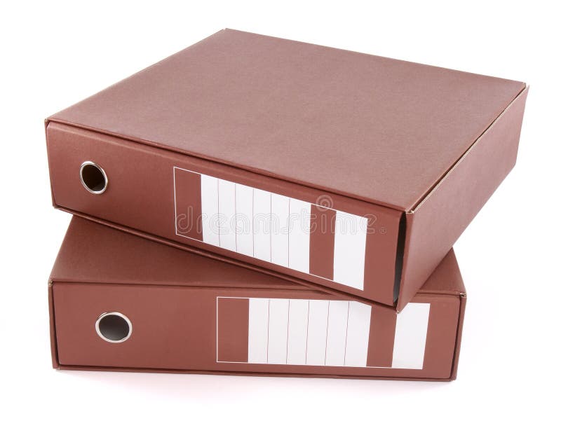 Stack of Files stock image. Image of archive, isolated - 8364903