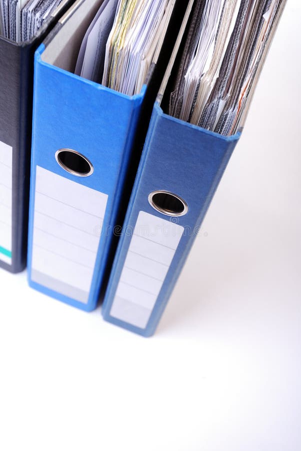 Files stock photo. Image of backside, orderliness, business - 13328996