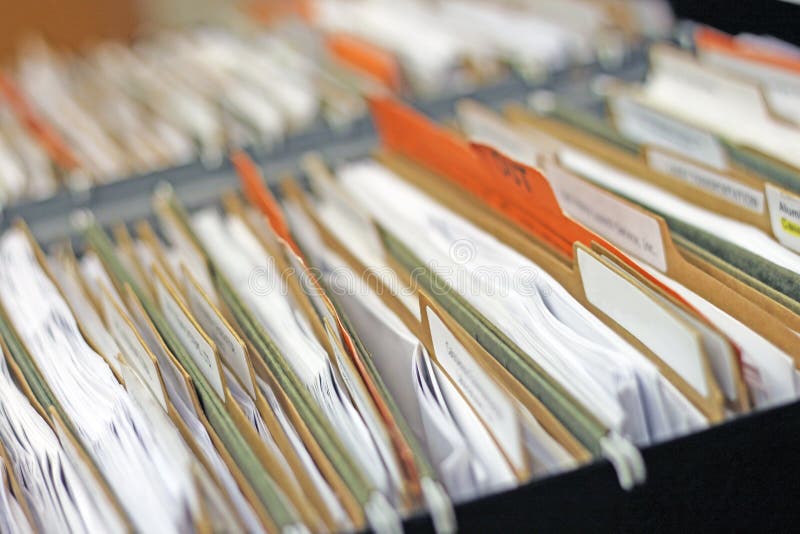 Files Abstract stock photo. Image of blur, abstact, alphabetical - 42561430