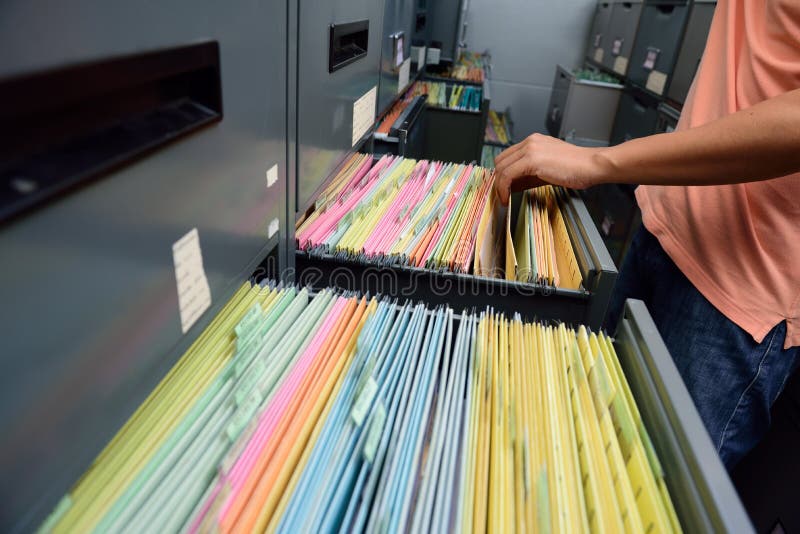 Files stock photo. Image of keeping, documents, file - 58663894