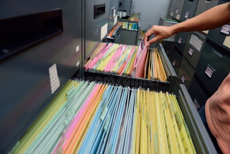 Files stock image. Image of files, paperwork, business - 58665919