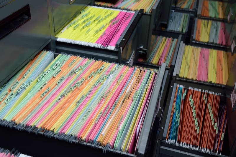 Files stock photo. Image of paper, storage, bureaucracy - 58665508