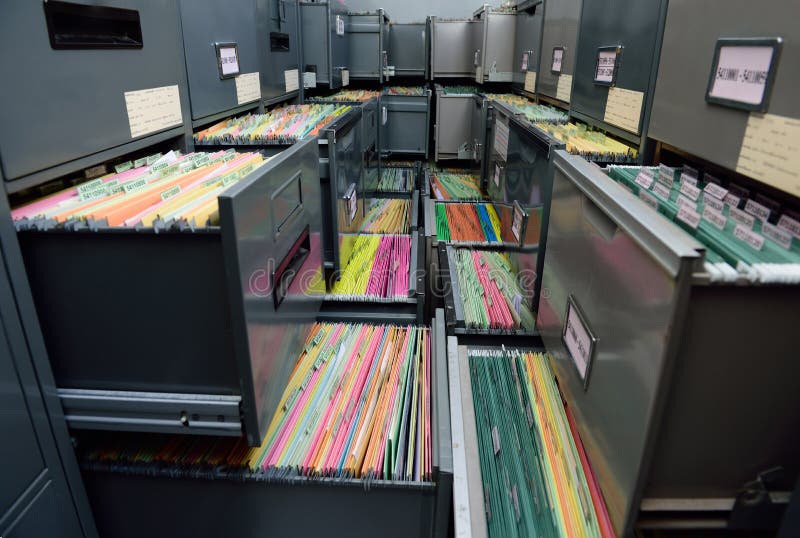 Files stock image. Image of files, paperwork, business - 58665919