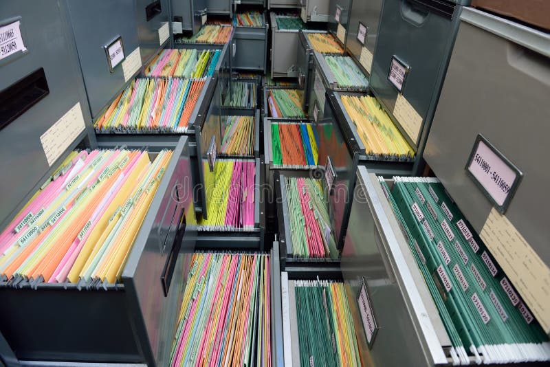 Files stock image. Image of shelf, storage, office, folder - 58665963