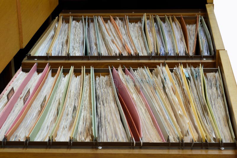 Files stock photo. Image of store, management, shelf - 58669370