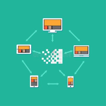 Transferring Files Icon Stock Illustrations – 100 Transferring Files ...