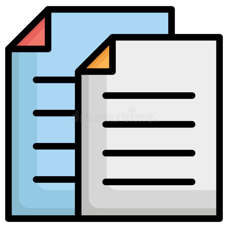 Files, Files Rack Vector Icon Which Can Easily Modify Stock Vector ...