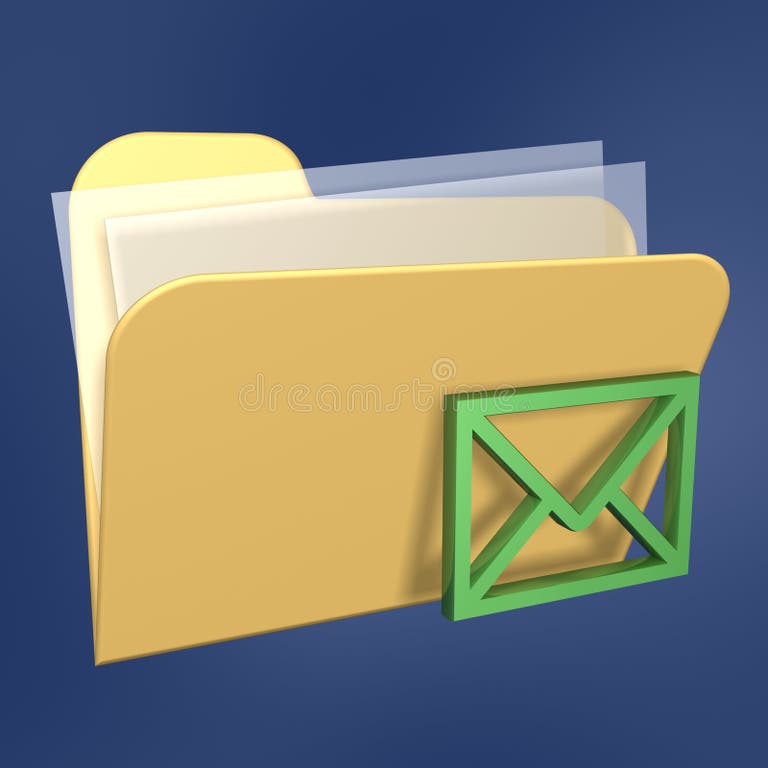 Paper Envelope Folder Stock Illustrations – 9,968 Paper Envelope Folder ...