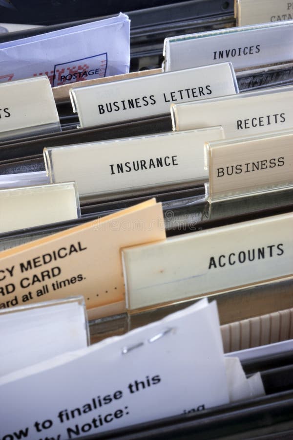 Insurance File stock photo. Image of records, cabinet - 29607146