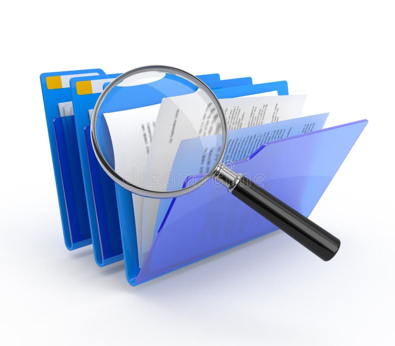 Investigation folder stock illustration. Illustration of police - 4175187