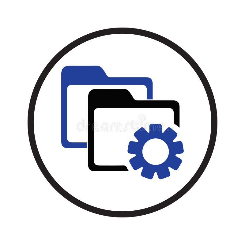 Files management icon stock vector. Illustration of accounting - 264879715 Files management icon stock vector. Illustration of accounting - 264879715