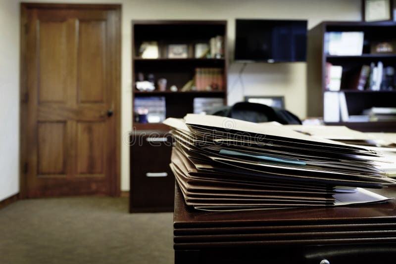 Files in Office Business Work Busy Stock Photo - Image of files ...