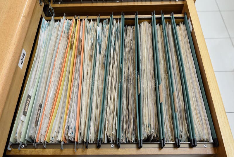 Files stock photo. Image of paperwork, management, working - 58665624