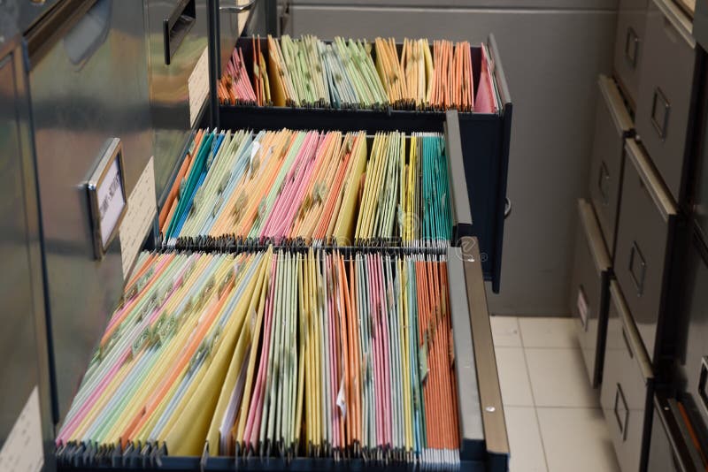 Files stock photo. Image of file, stack, office, cabinet - 61724154