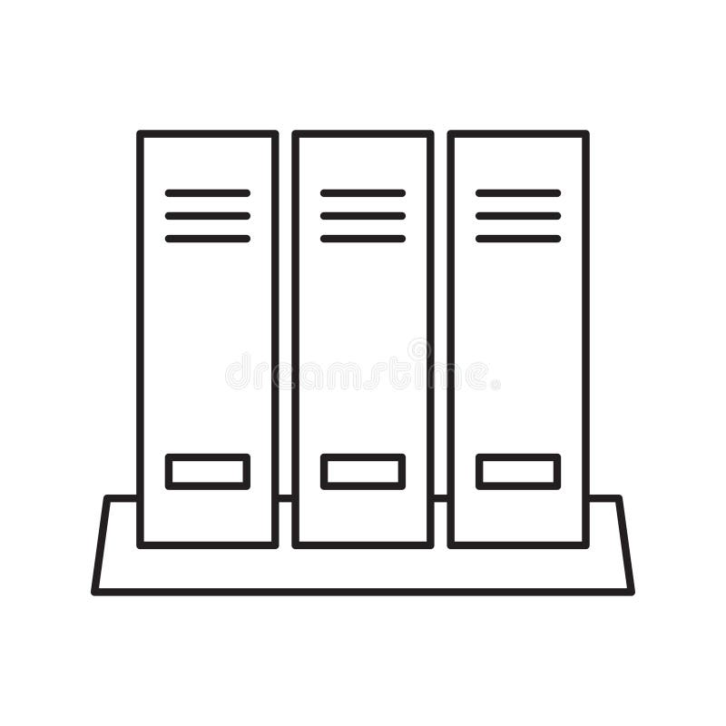 Files, office files icon stock vector. Illustration of study - 271358629