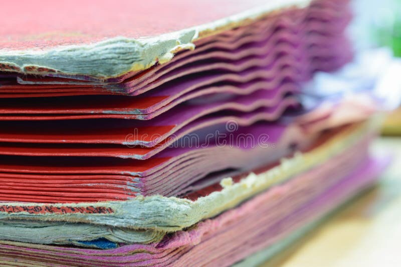 Old files in old folder stock image. Image of cabinet - 78491889