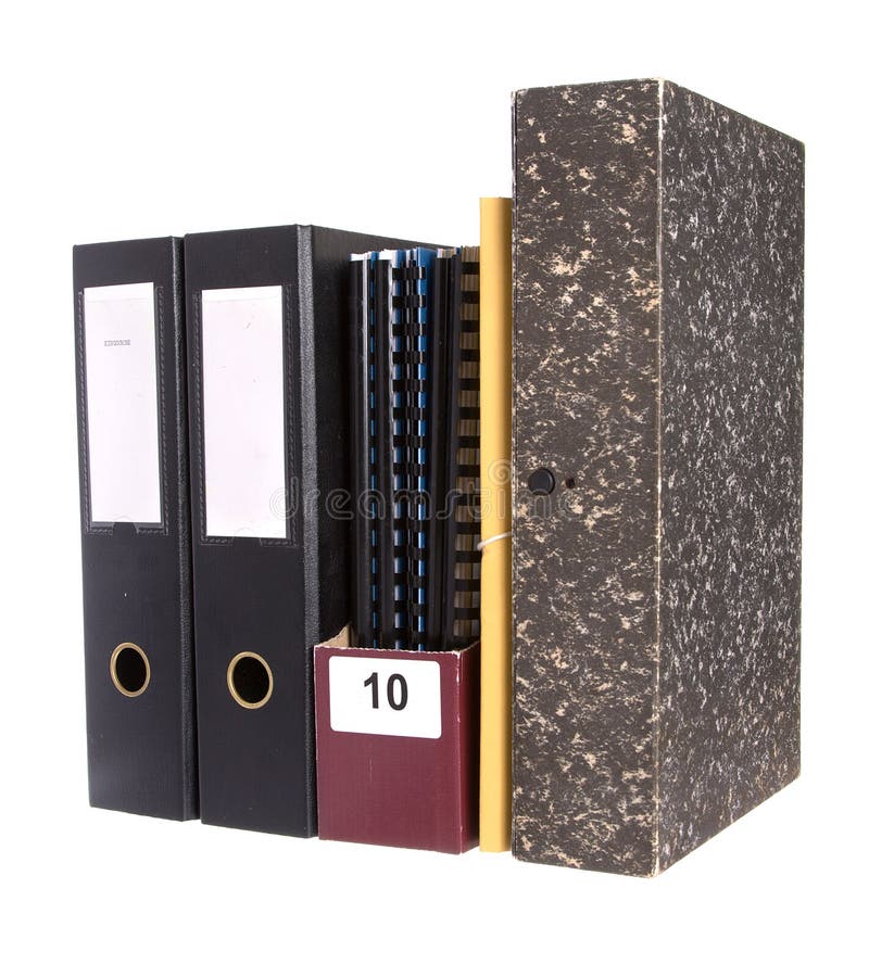 Files and papers stock photo. Image of paper, information - 8102582