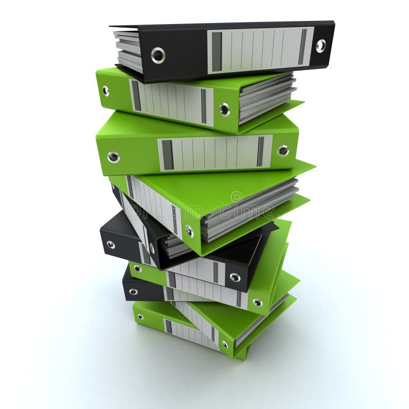 Files pile stock photo. Image of bureaucracy, archives - 27639728