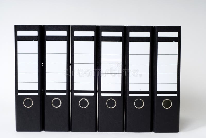 File folders stock image. Image of files, paperwork, perspective - 12893553