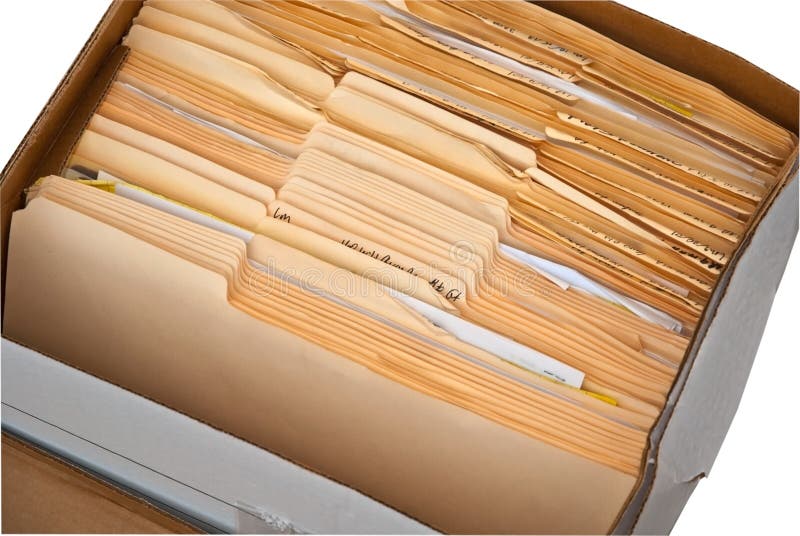 Old Files stock image. Image of file, papers, work, workload - 419699