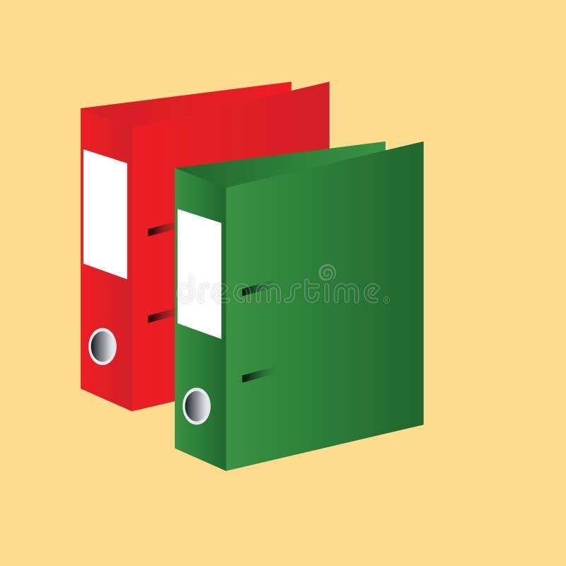 Files. Vector Illustration Decorative Design Stock Vector ...