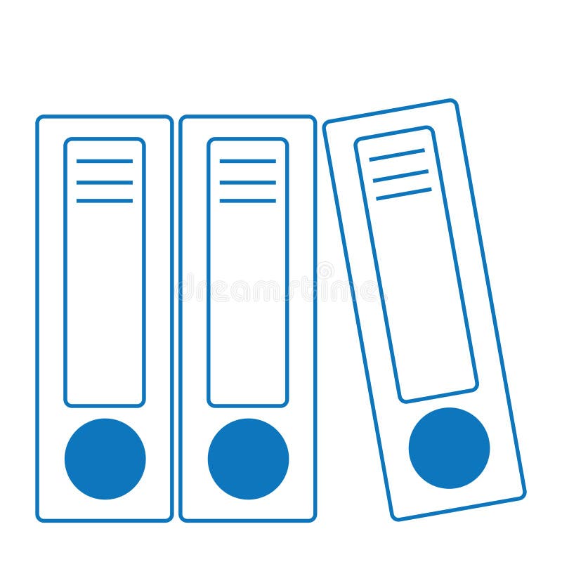 Files. Vector Illustration Decorative Design Stock Vector ...